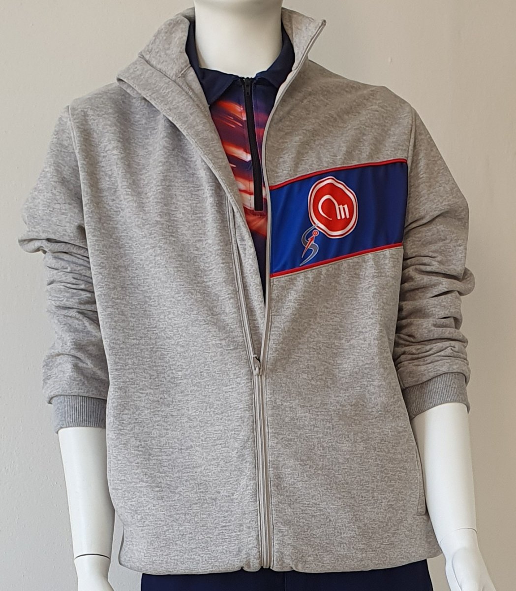 SWEATSHIRT - blue gradient pattern